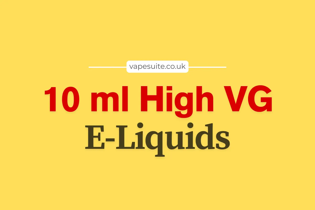 Shop Premium High-VG E-Liquids | Big Clouds & Smooth Hits
